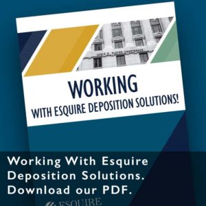 Esquire Solutions Partners | Esquire Deposition Solutions
