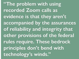 Before You Press “Record” on a Zoom Deposition | Esquire