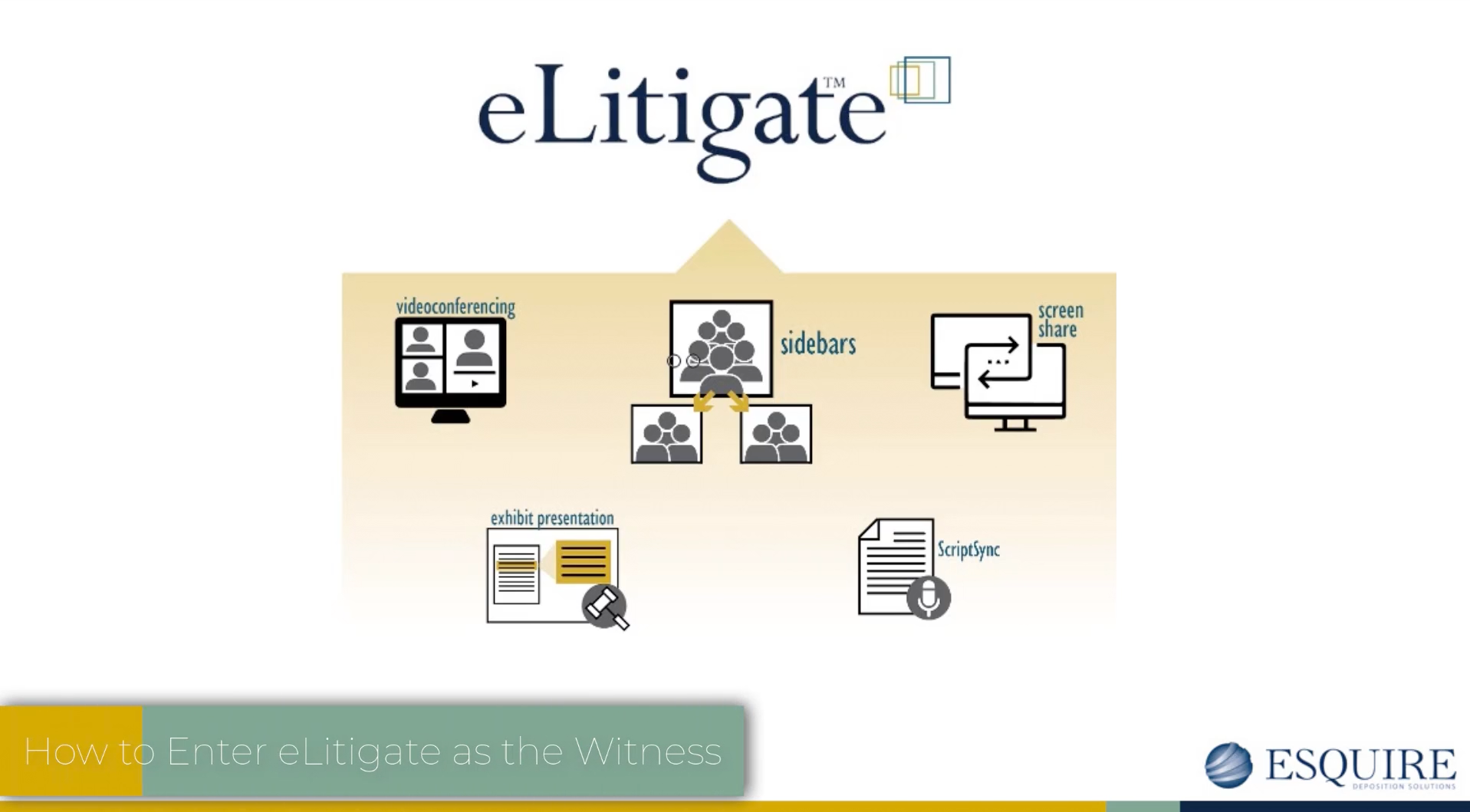 Training Tutorials | Esquire Deposition Solutions